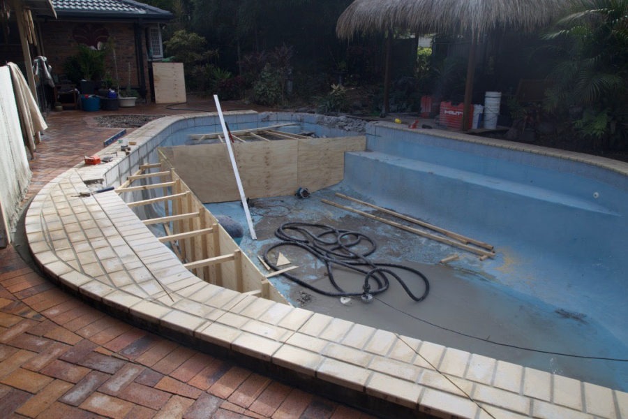 Concrete Pool Redesigns - Brizy Pools